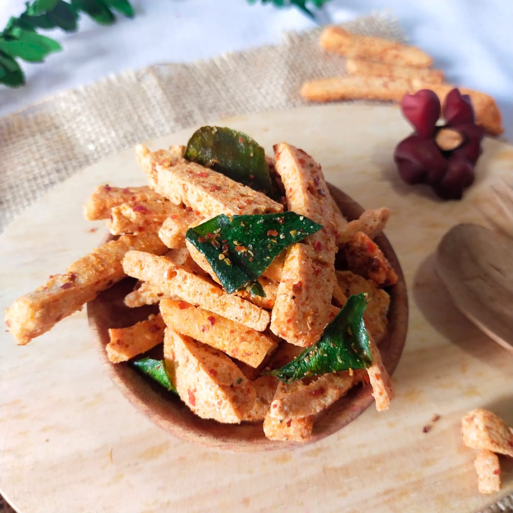 Jual Basreng Stik Pedas Daun Jeruk 1 Kg | Shopee Indonesia