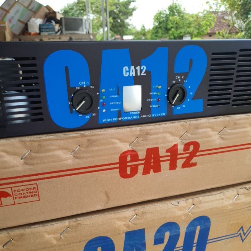 Jual BOX POWER AMPLIFIER CA12 / CA-12 PLUS KNOP PLUS LAMPU INDIKATOR SIGNAL | Shopee Indonesia