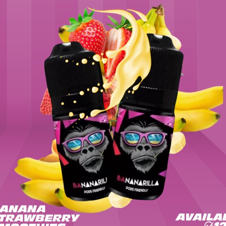 Jual Bananarilla Pods Friendly 30ML by IJC Vape Pods Liquid Banana ...