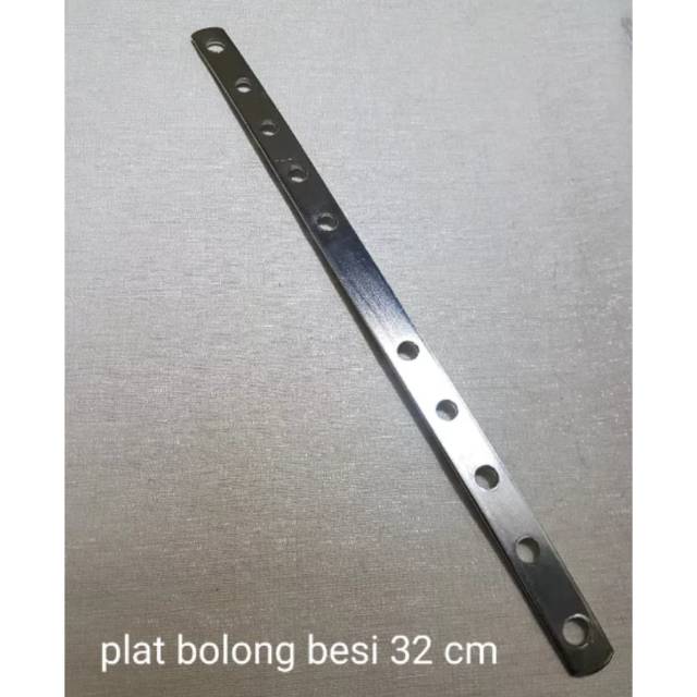 Jual Plat bolong besi stenlis uk 32 cm serba fungsi | Shopee Indonesia
