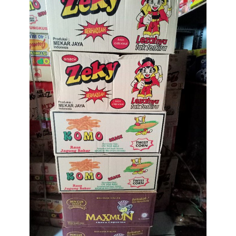 Jual Snack zeki 1dus 40pcs | Shopee Indonesia