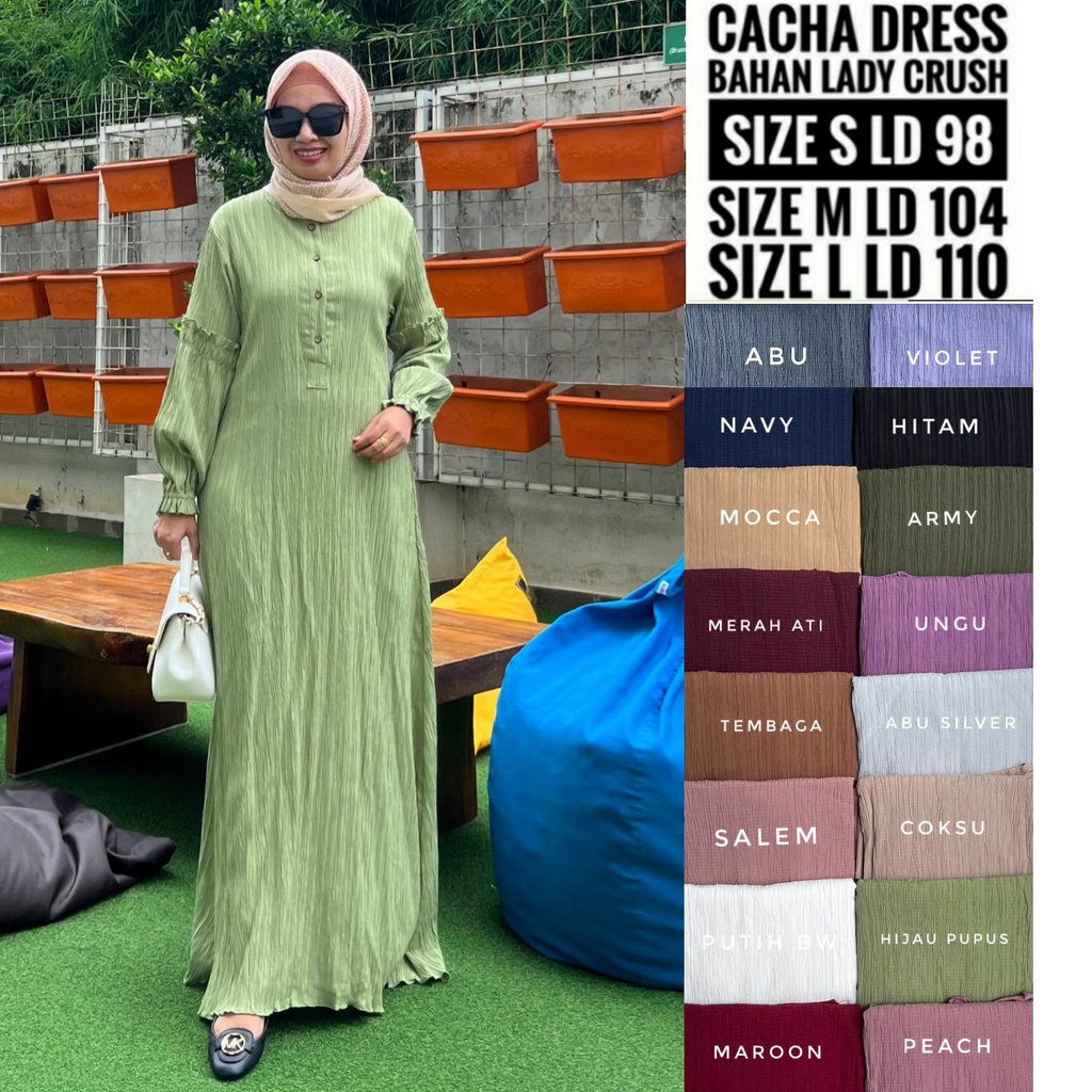 Jual CACHA DRESS ORIGINAL | Shopee Indonesia