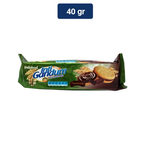 Jual Indofood Inti Gandum Biskuit Cokelat 40 gr | Shopee Indonesia