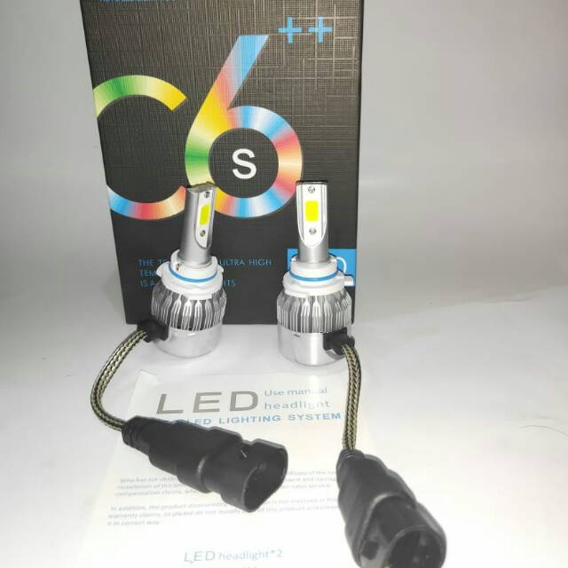 Jual Lampu LED utama mobil H1, H7 dan HB 4 PUTIH TERANG | Shopee Indonesia