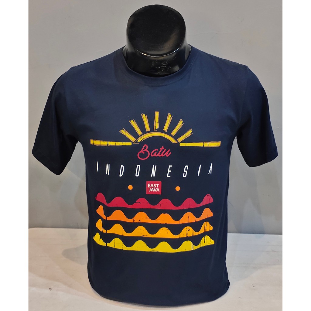 Jual Kaos T-Shirt Pria TJV NKP048 / Kaos Premium Cowok / Kaos Oleh - Oleh Khas Batu | Shopee ...