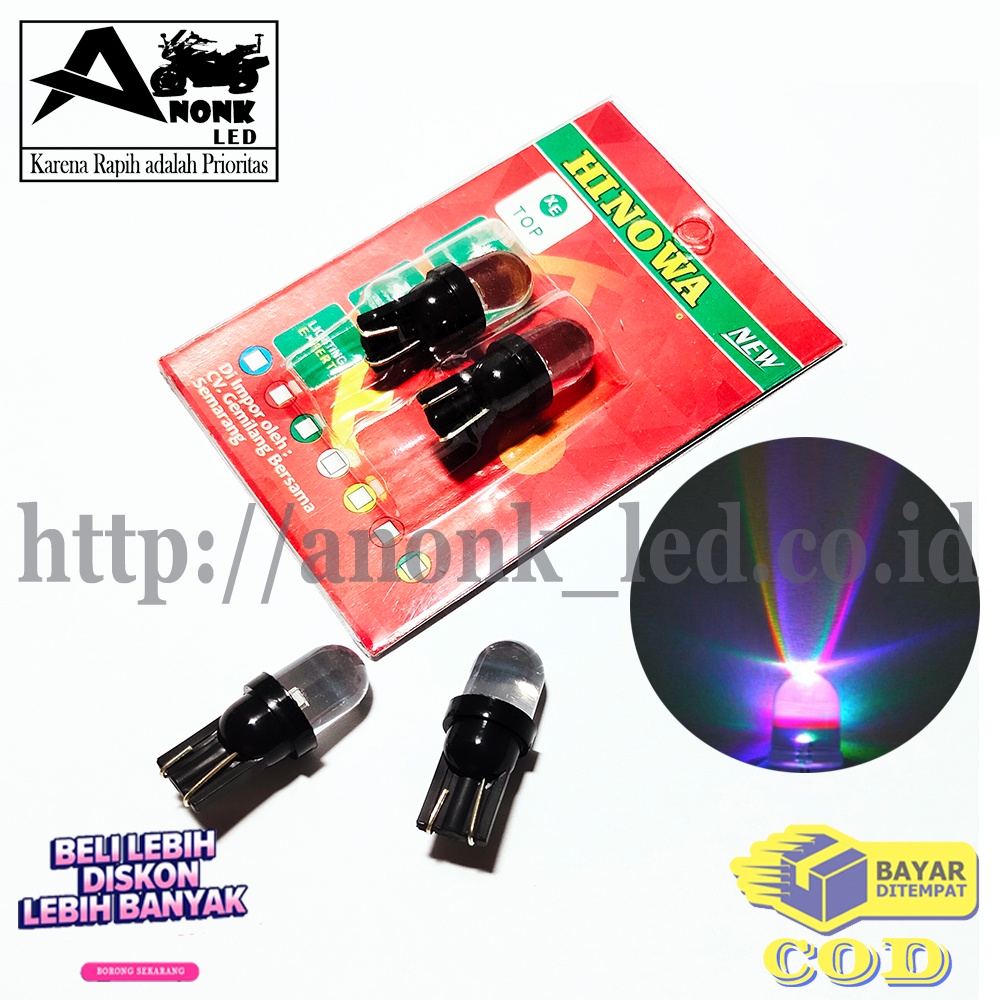 Jual Led Sen 7Warna / Lampu Indicator gigi RGB - Lampu senja Pelangi ...