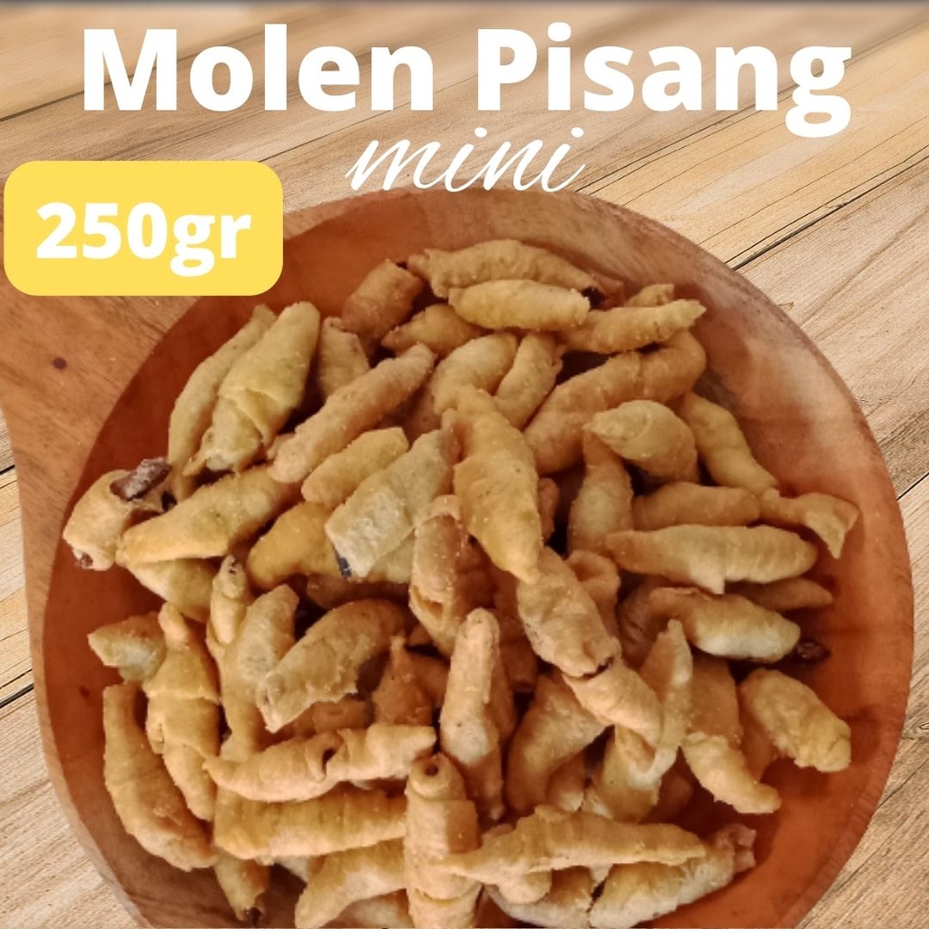 Jual Molen Pisang Mini Kering 250gr | Shopee Indonesia