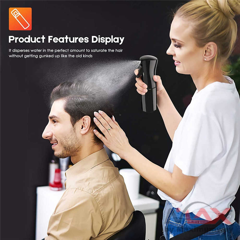 Jual Semprot Penata Rambut 300ml barbershop Salon botol Semprotan ...