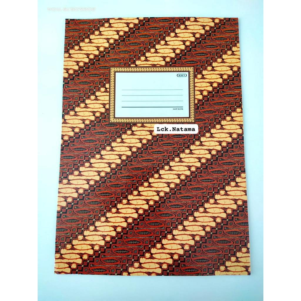 Jual MAP KERTAS GLOSSY F4 BATIK KIKY | Shopee Indonesia