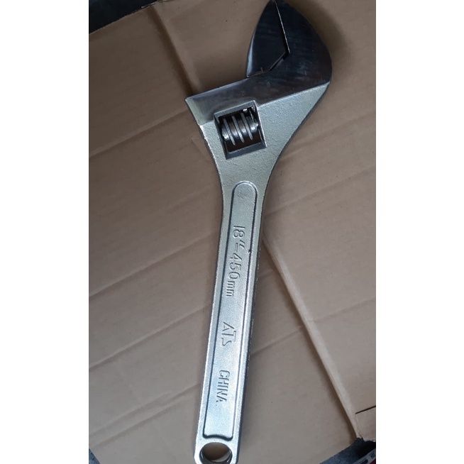 Jual KUNCI INGGRIS ATS 18 INCHI/Adjustable Wrench 18" / Kunci inggris ...