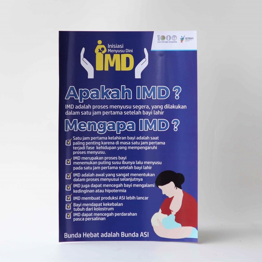 Jual Poster IMD / Inisiasi Menyusu Dini / Poster ASI, Poster Kesehatan | Shopee Indonesia