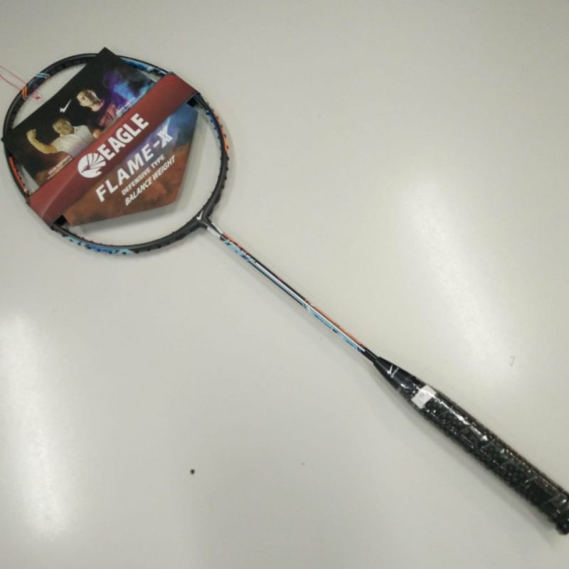 Jual raket reket racket badminton bulutangkis Eagle Flame X original ori asli | Shopee Indonesia
