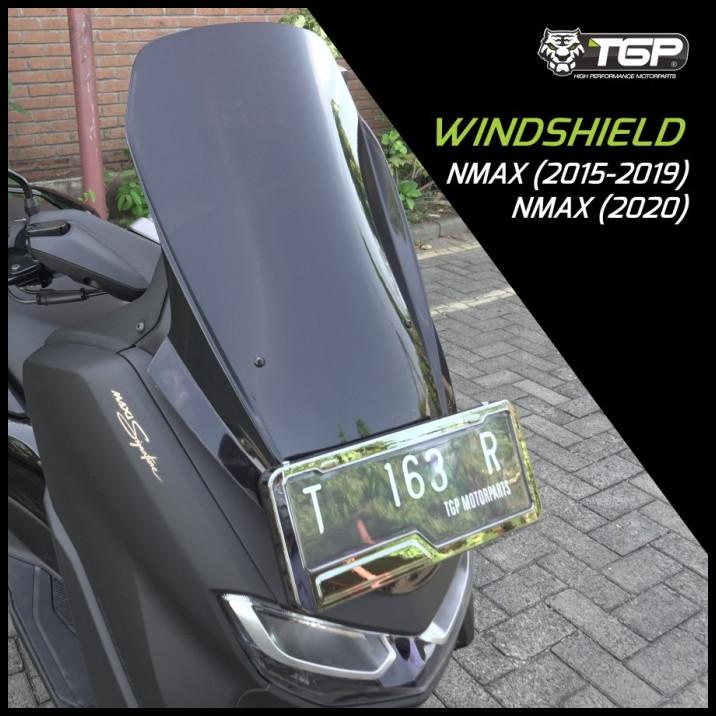 Jual Visor Windshield Nmax Tgp Kaca Tebal Dijamin Presisi Plus Baut ...