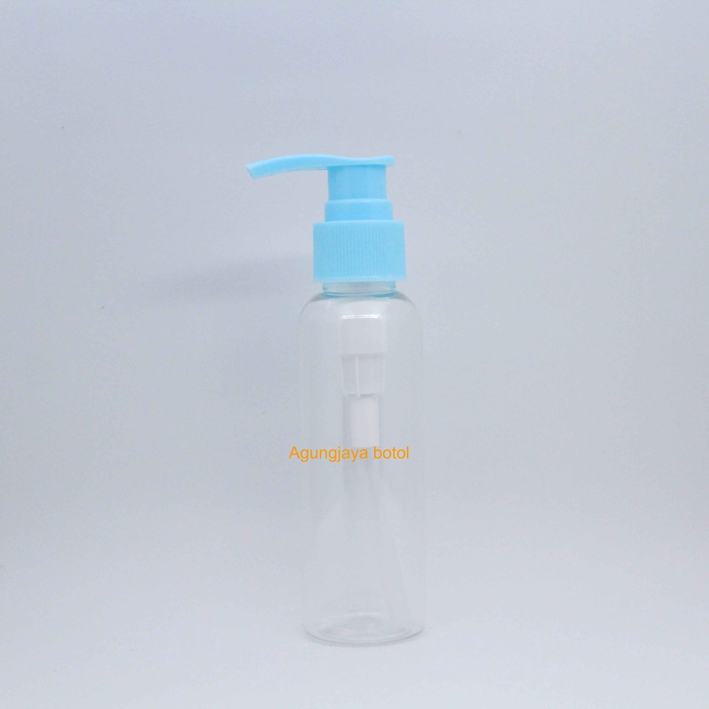 Jual Botol Pet 100 Ml BR Natural Tutup Pump Lotion / Botol Plastik ...