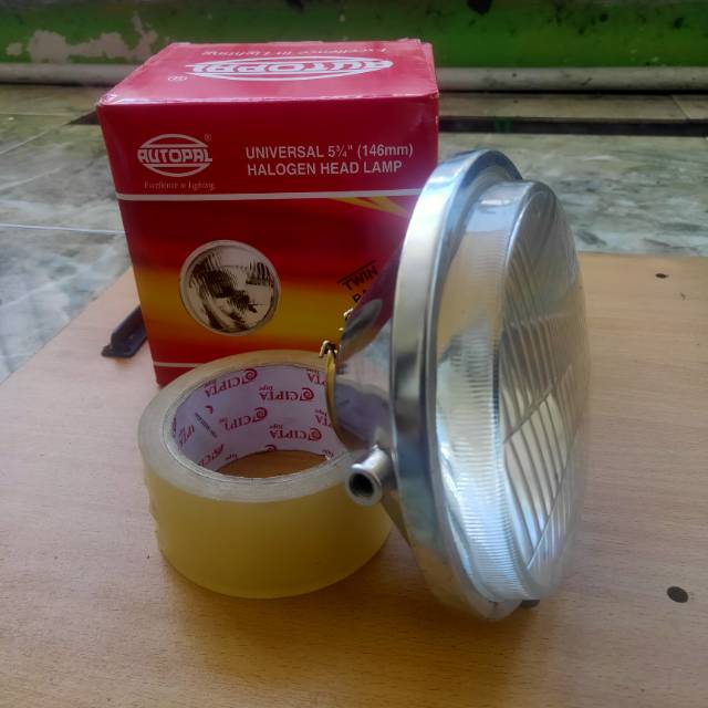 Jual Lampu depan super pesek + reflektor autopal | Shopee Indonesia