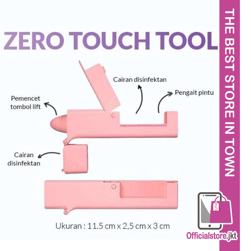 Jual Alat Bantu Buka Pintu - Pencet Tombol Lift No Contact Sanitary ...