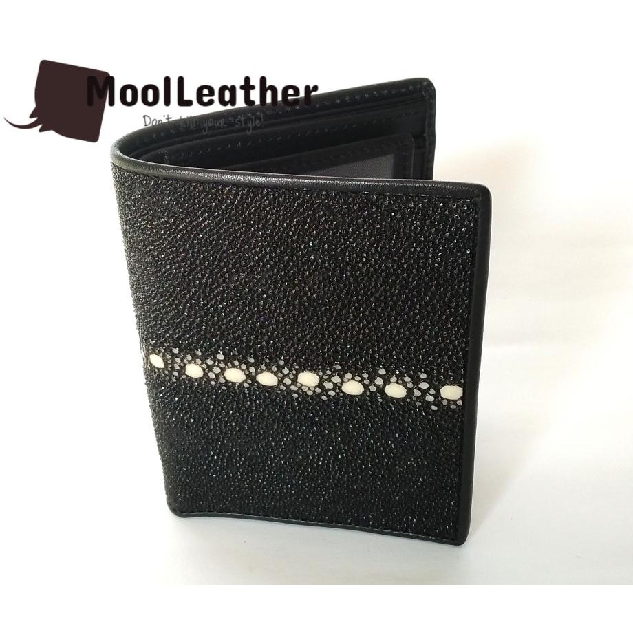 Jual Mool Leather - Dompet pria asli kulit ikan pari full duri warna ...