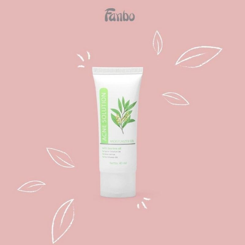 Jual Fanbo Acne Solution Moisturizer Gel 40ml | Shopee Indonesia
