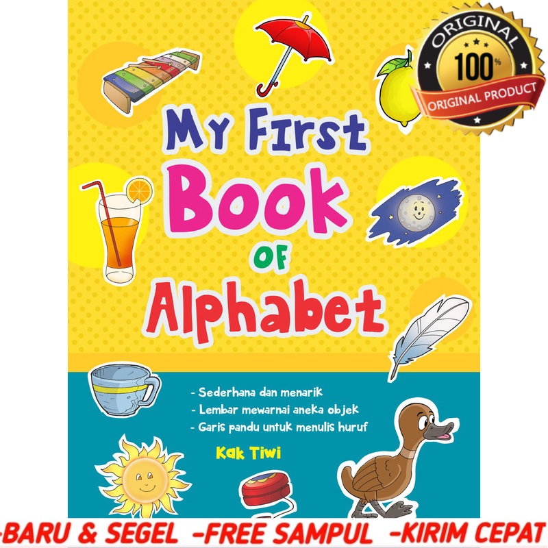 Jual My First Book Of Alphabet - LAKSANA | Shopee Indonesia