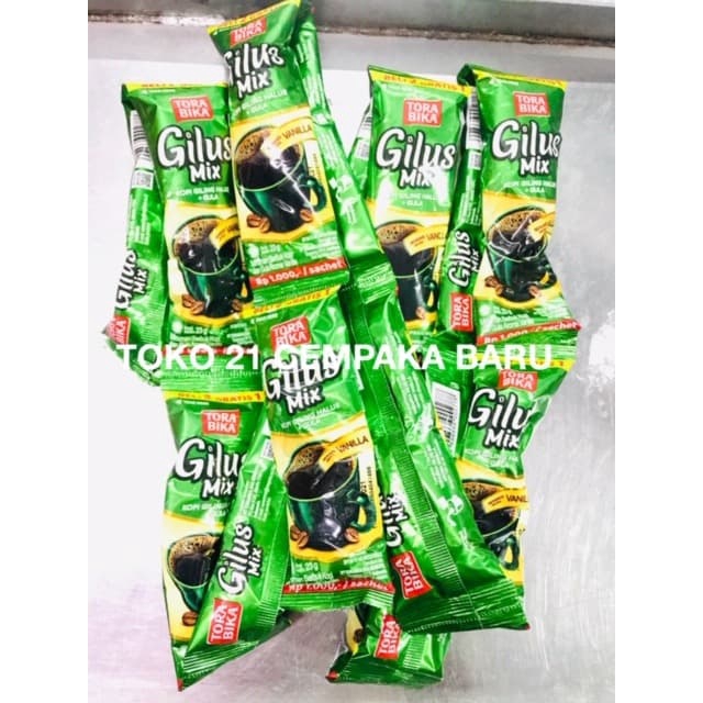 Jual Torabika Gilus Mix Rasa VANILLA 1 renceng isi 10 sachet | Tora ...
