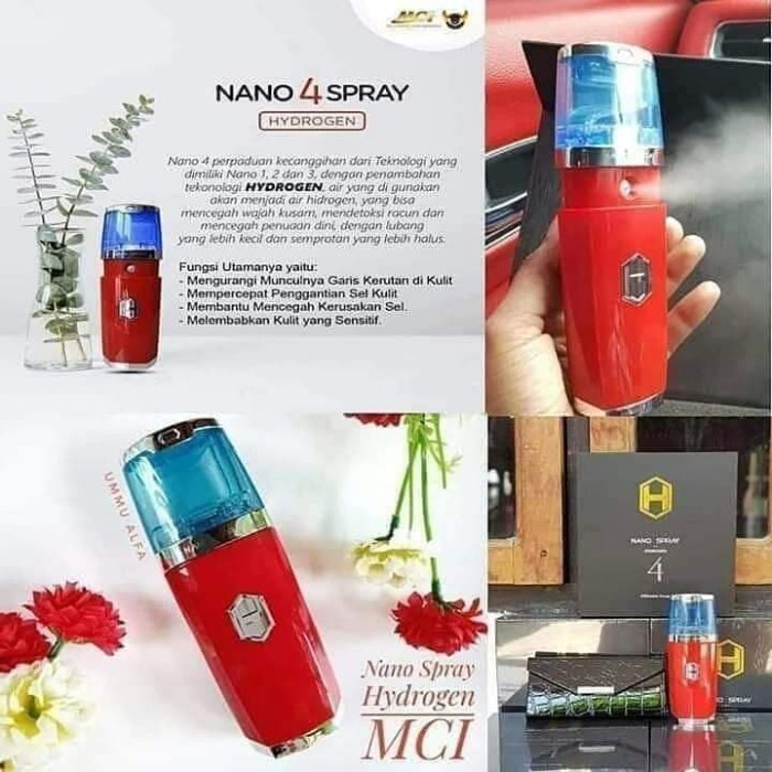 Jual [READY] NANO SPRAY V4 HYDROGEN MCI | Shopee Indonesia