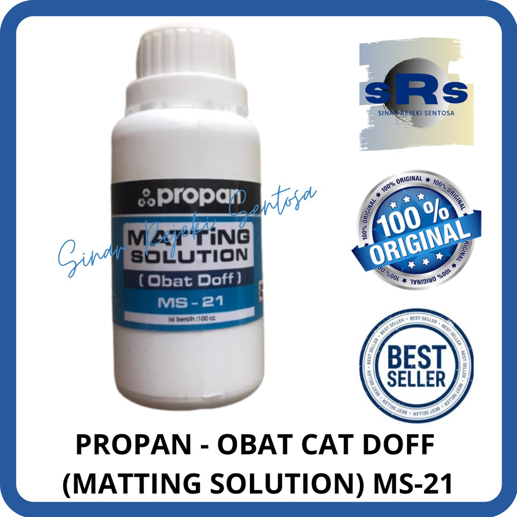 Jual PROPAN - MATTING SOLUTION/OBAT DOFF UNTUK CAT MS-21 | Shopee Indonesia