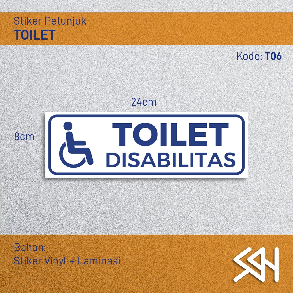 Jual Sticker | Stiker PENUNJUK TOILET - WC | Shopee Indonesia
