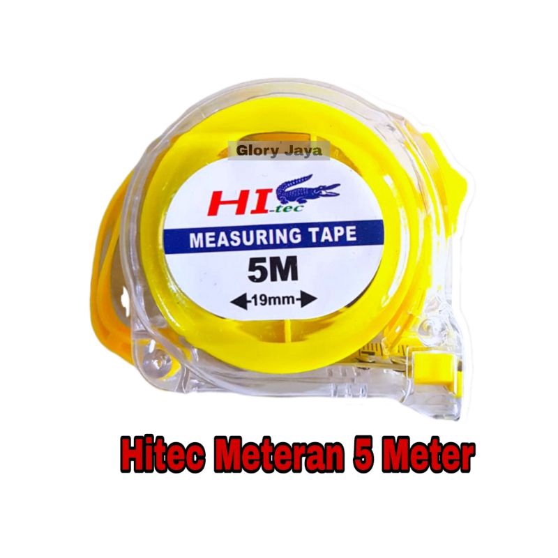 Jual Meteran X1 Ukuran 5 Meter & 7,5 Meter Hitec | Shopee Indonesia