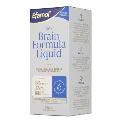 Jual Efamol Efalex Brain Formula Liquid (150ml) | Shopee Indonesia
