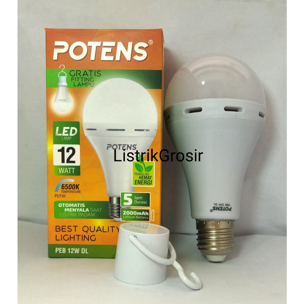 Jual Potens Lampu Emergency LED Magic Genius Ajaib Lampu Darurat Cas ...