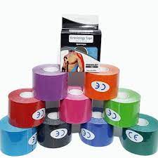 Jual KINESIOLOGY TAPPING 5cm x 25 Cm KINESIO tape otot taping muscle ...