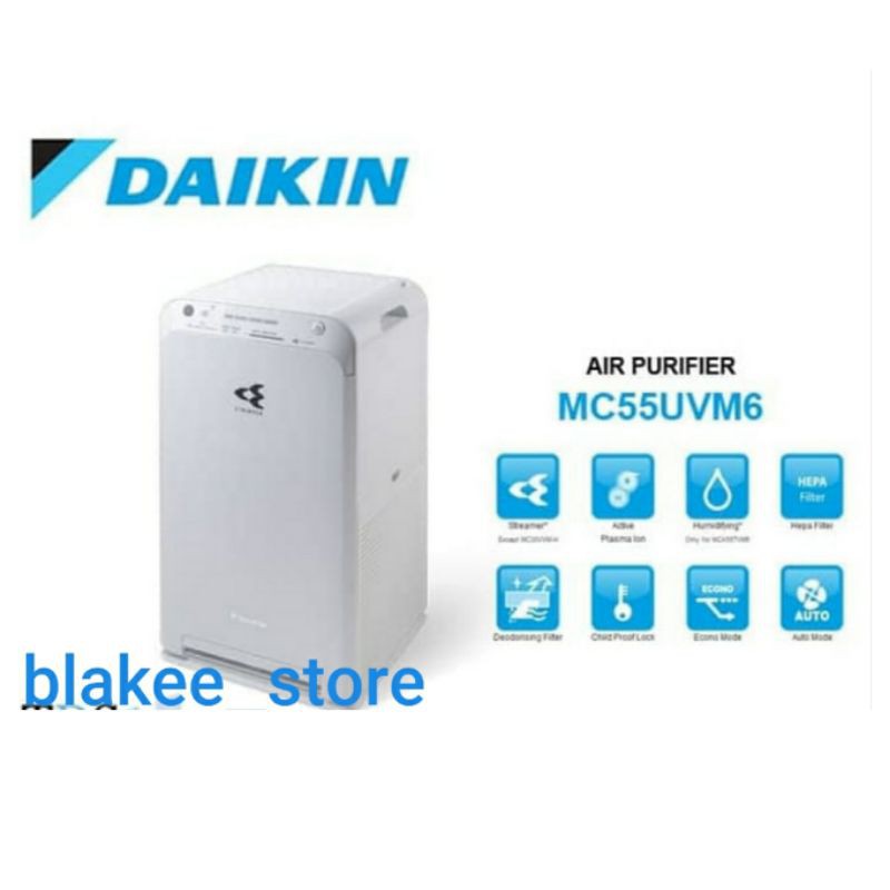 Jual AIR PURIFIER DAIKIN MC55UVM6 GARANSI RESMI DAIKIN Shopee Indonesia