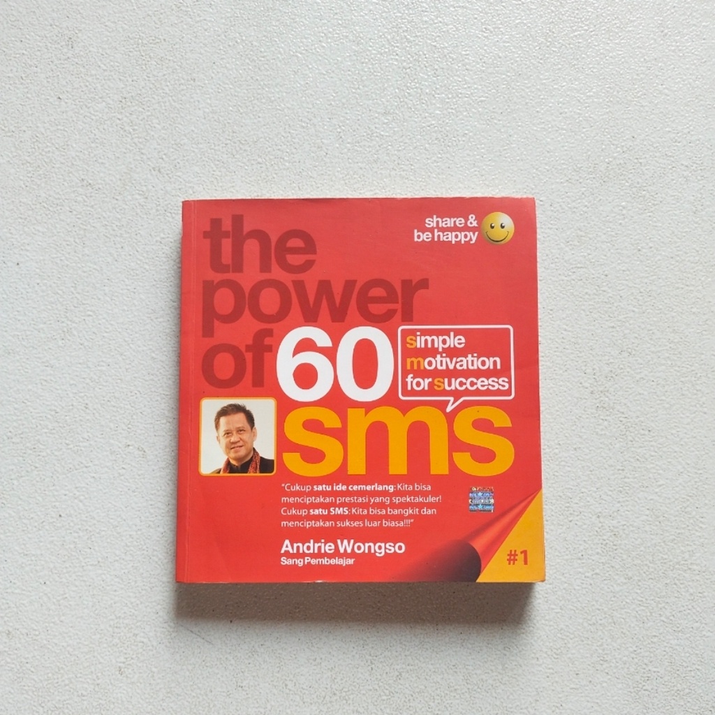 Jual Original Buku the power of 60 SMS Simple Motivation for Success ...