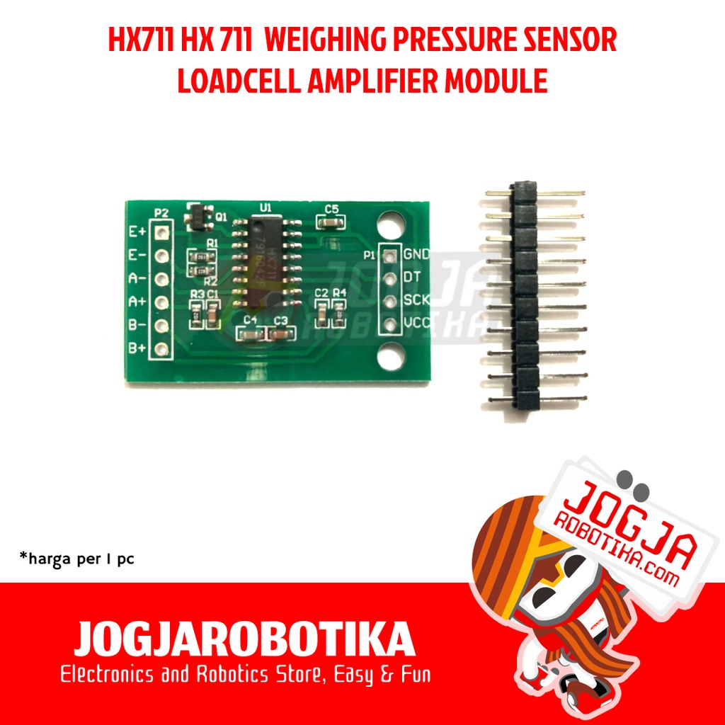 Jual Hx711 Module Weighing Sensor Pressure Sensor 24bit Ad Module ...