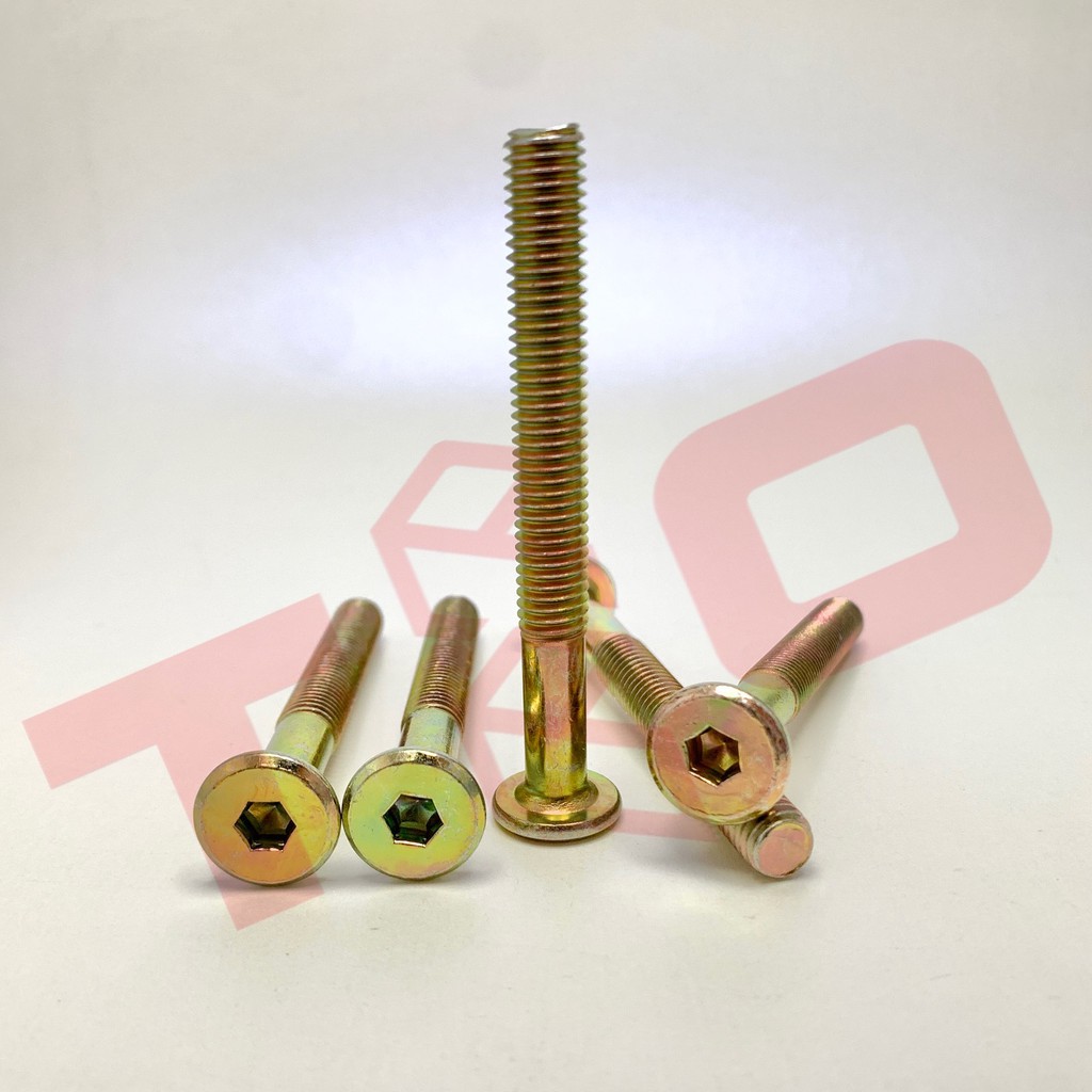 Jual Baut JCBC M8 x 70 isi 20 pcs / M 8 x 70 / Baut Knock Down / Baut ...