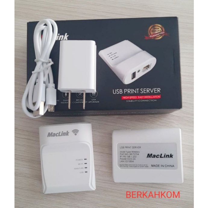 Jual MacLink USB Print Server SR-P2704 & SR-P483 Original | Shopee Indonesia