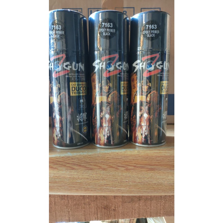Jual pilok pilox shogunz epoxy primer black 7163 epoxy hitam dasar ...