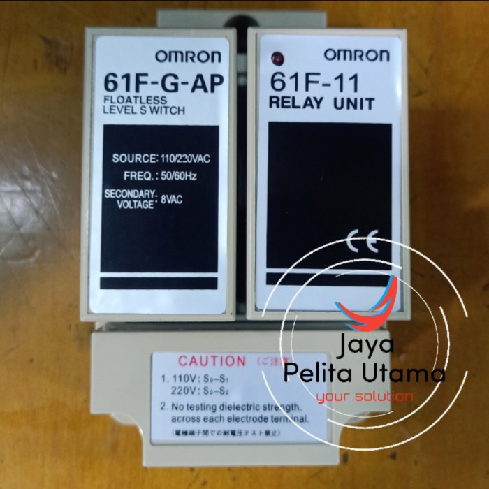 Jual Produk Terbaru Wlc Omron 61F-G-Ap 61F- 11 Relay Unit Switch Level | Shopee Indonesia