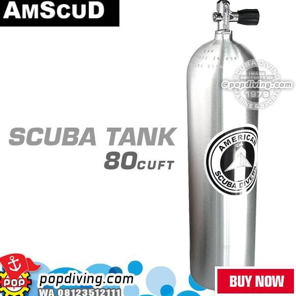 Jual Amscud Luxfer 80 cuft Tabung selam scuba PCP | Shopee Indonesia