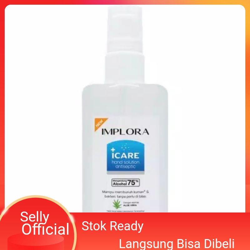 Jual Implora I Care Hand Sanitizer Antiseptik Spray 60 ML | Shopee ...