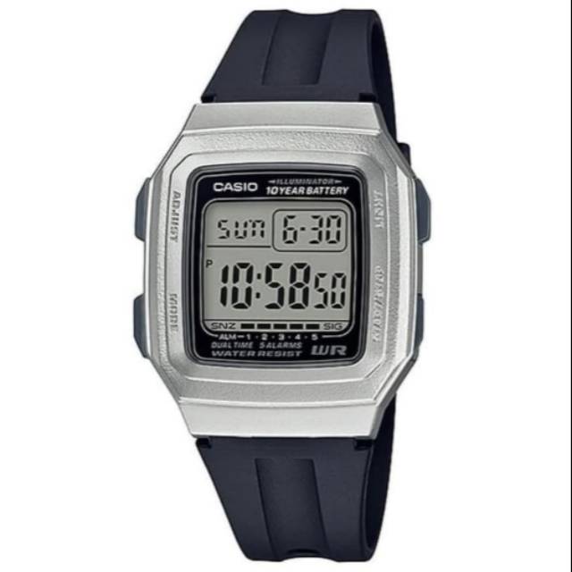 Jual Jam Tangan Pria Casio F-201WAM-7AVDF Original | Shopee Indonesia