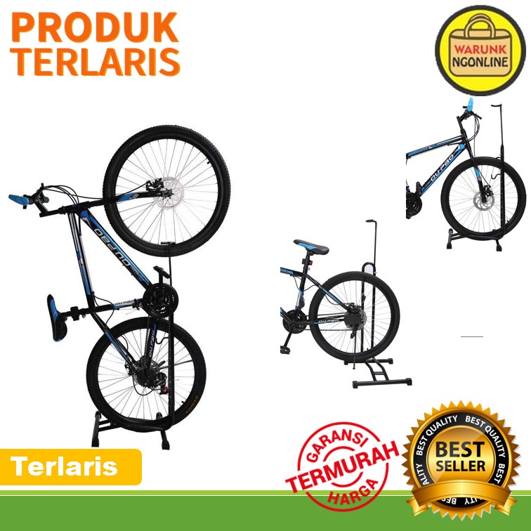 Jual Stand Parkir Sepeda tempat sepeda Standing Bike Display - L150 ...