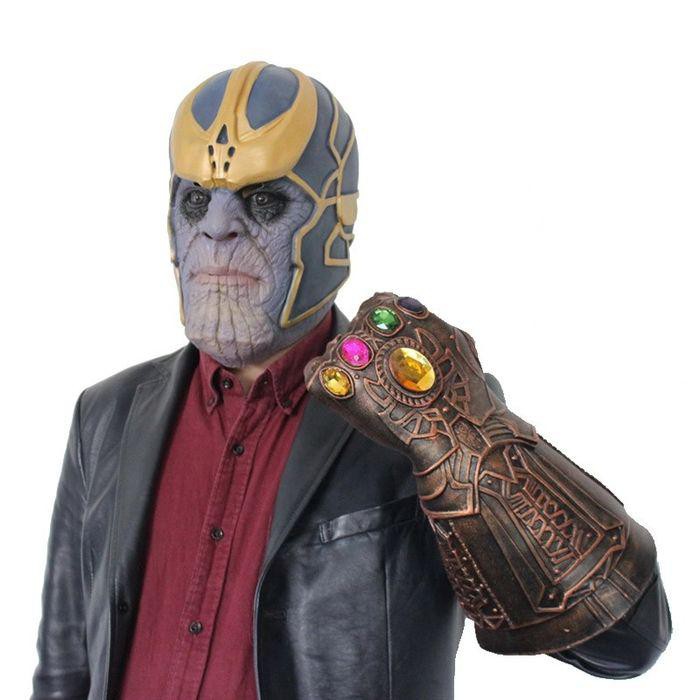 Jual TOPENG THANOS LATEX, MASK THANOS, AVENGERS, MARVEL, COSPLAY ...
