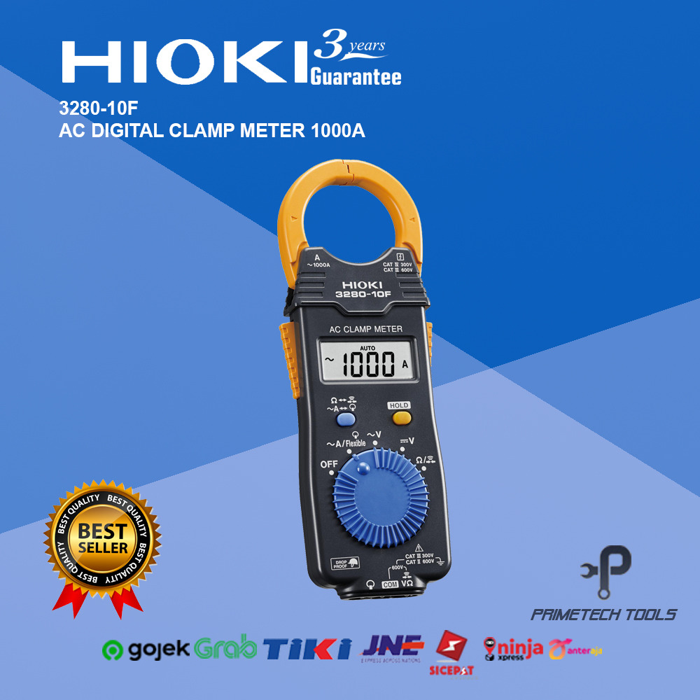 Jual HIOKI 3280-10F DIGITAL CLAMP METER - TANG AMPER DIGITAL 1000 A ...
