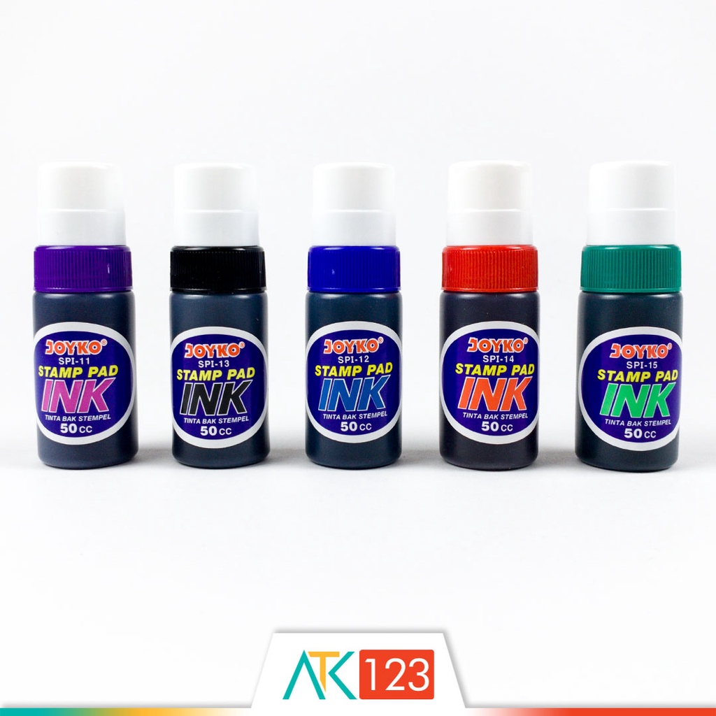 Jual Isi / Refill Tinta Bak Stempel / Cap / Stamp Pad Ink 50 cc / ml ...