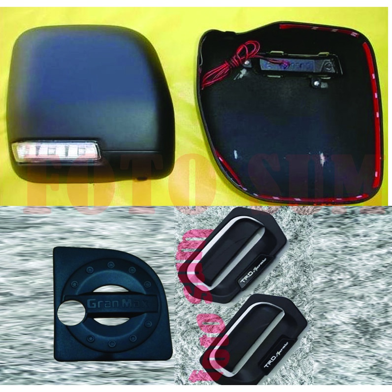 Jual cover spion outer hendel caver tangki hitam doff mobil grand max ...