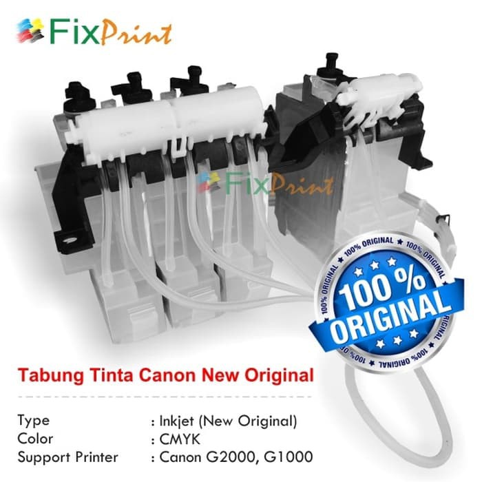 Jual Tabung Modif Printer Canon Pixma G1010 G2010 G3010 G4010 New FPS90 ...