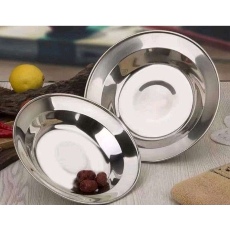 Jual PIRING STAINLESS/PIRING SENG/PIRING STAINLES | Shopee Indonesia