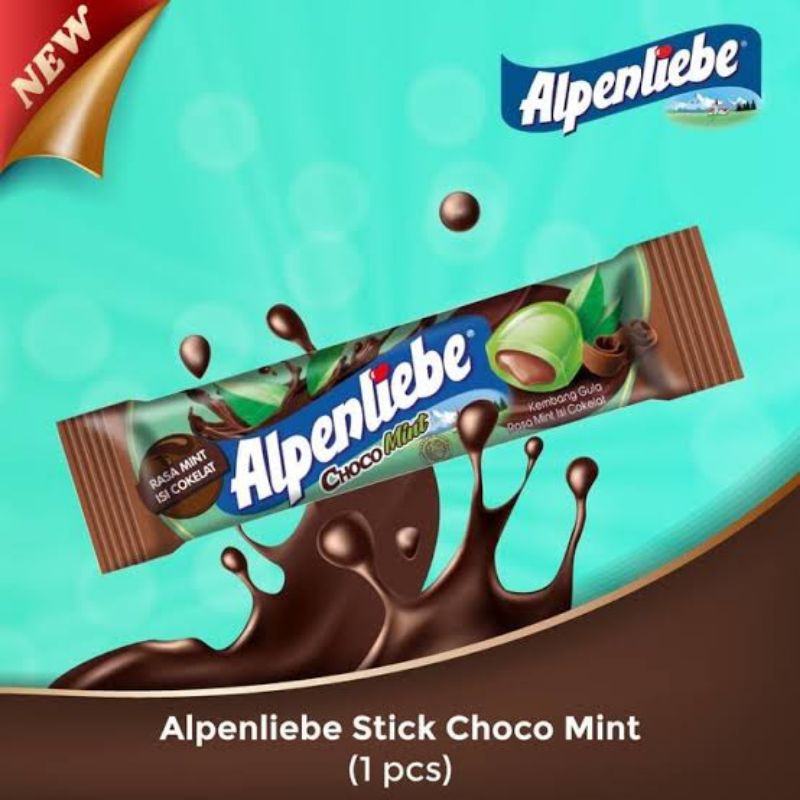 Jual Alpenliebe Choco Mint Candy 26g | Shopee Indonesia