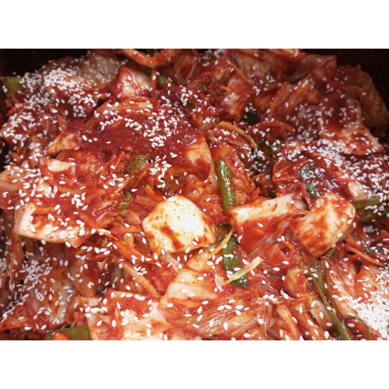 Jual KIMCHI MAKANAN KOREA KIMCHI FRESH MADE | Shopee Indonesia